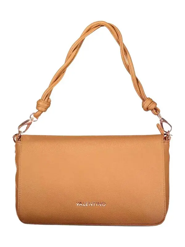 MARIO VALENTINO Knotted Strap Shoulder Bag - Orange