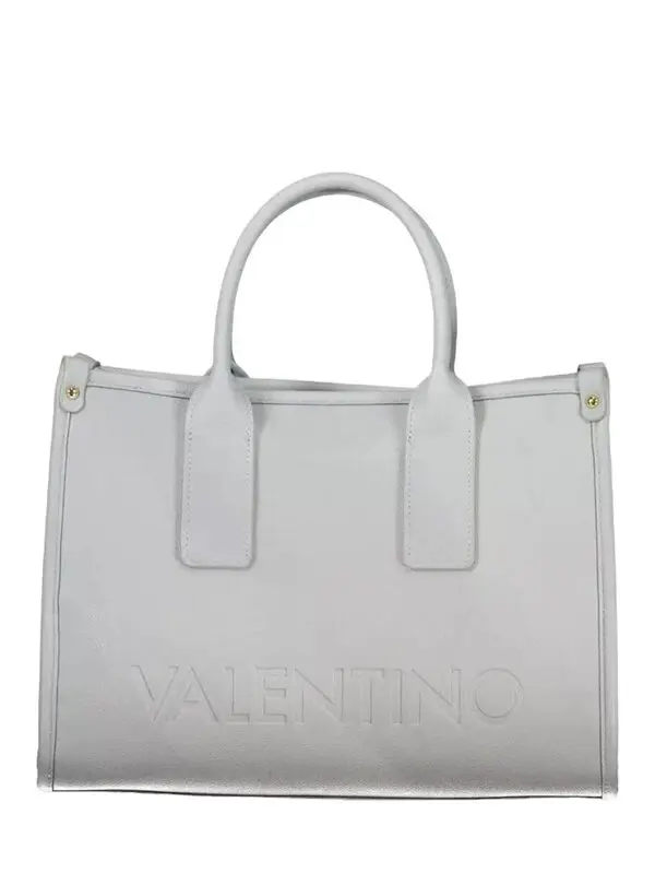 MARIO VALENTINO Debossed-logo Tote Bag - Grey