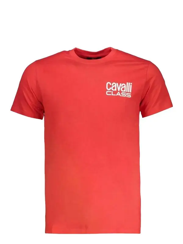 Roberto Cavalli Logo-print T-shirt - Red