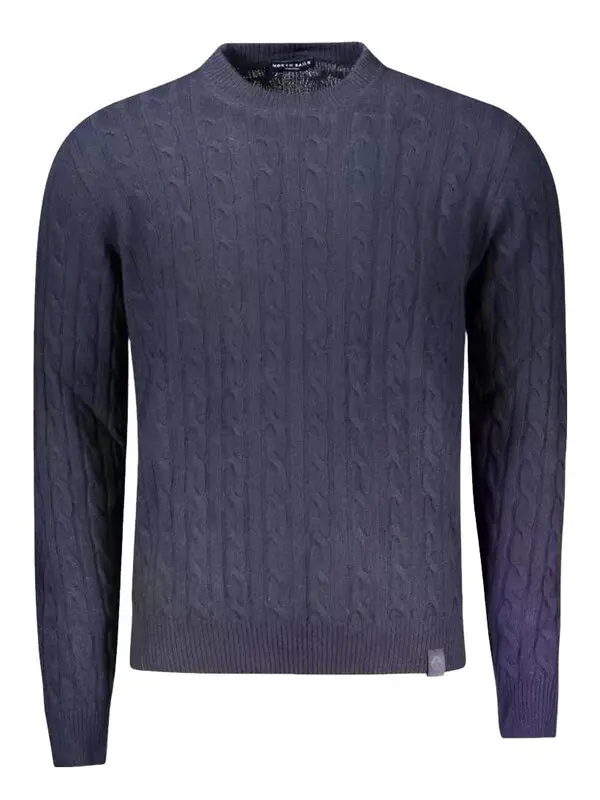 NORTH SAILS Cable-knit Sweater - Blue