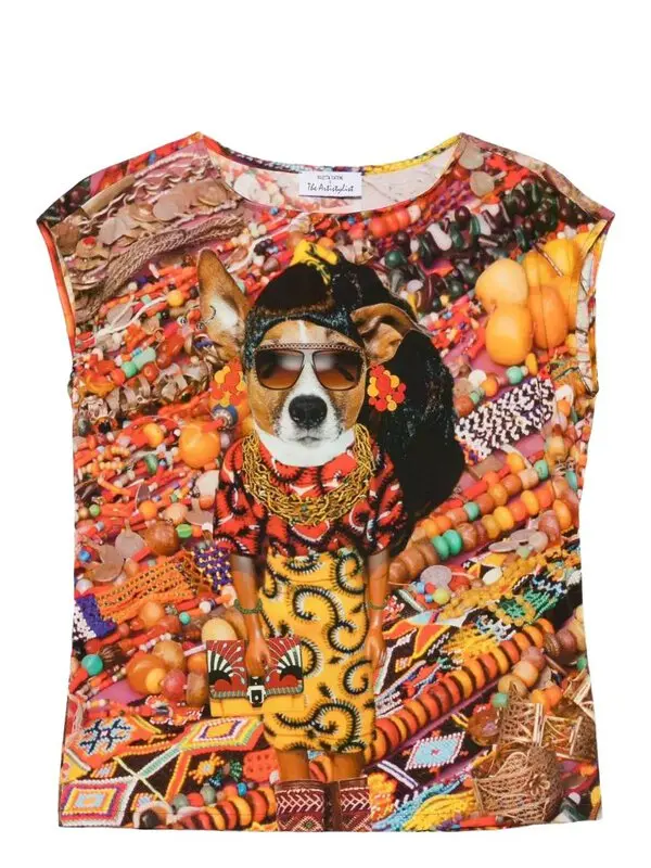 The Artistylist Graphic-print T-shirt - Orange