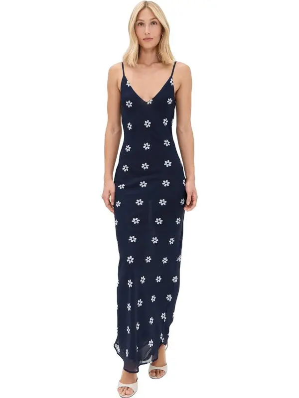 BELLA VENICE The Jordan Long Dress - Flower