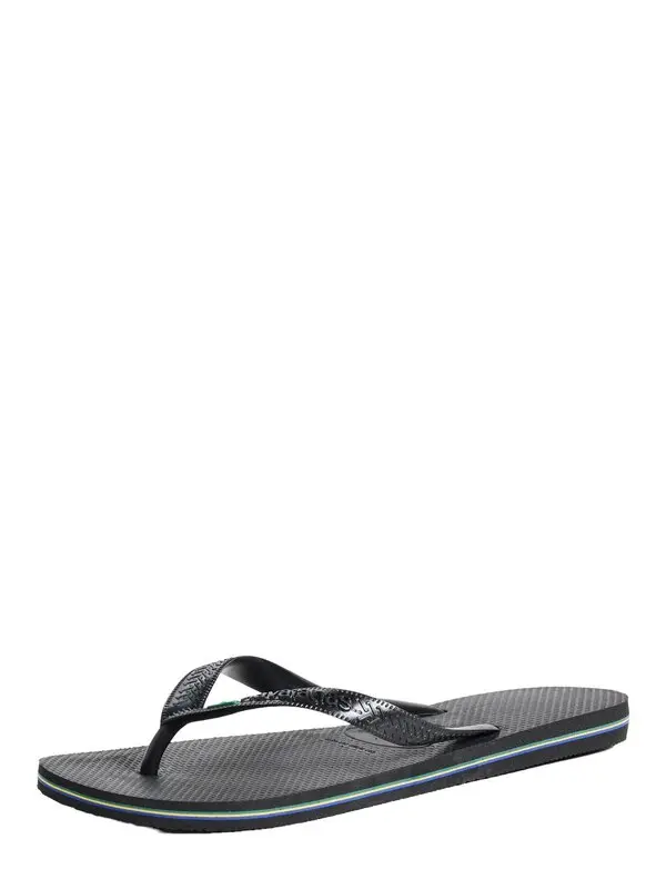 Havaianas Brazil Flip Flops - Black