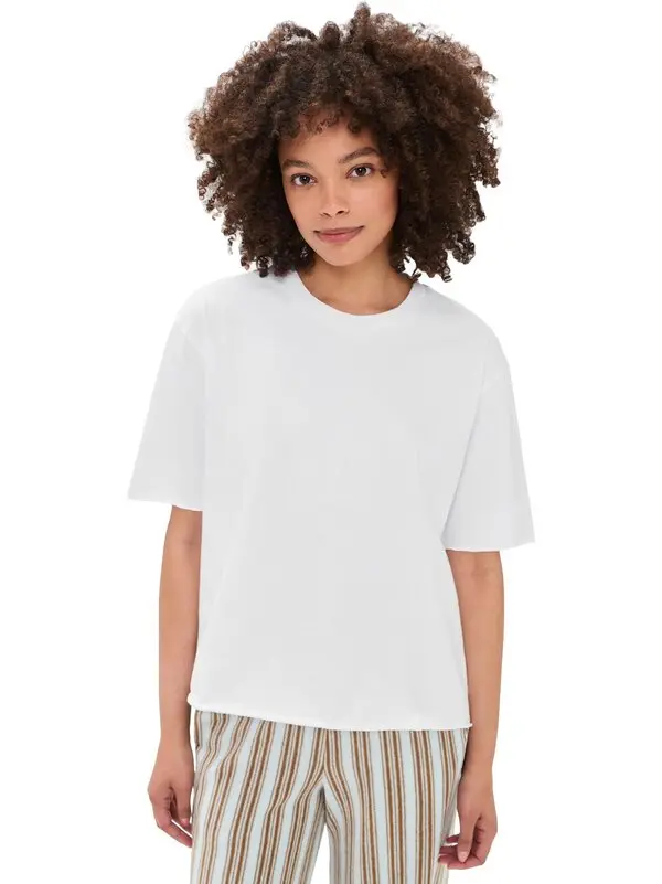 Frank & Eileen Perry Tee - White