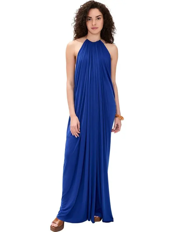 Ronny Kobo Rhodes Dress - Cobalt