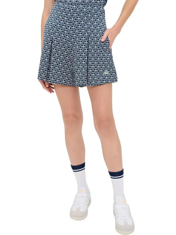 Adidas Originals All Over Skort - Night Indigo/chalk White