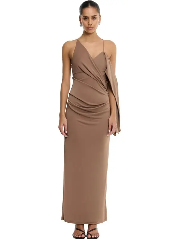 Significant Other Monaco Maxi Dress - Taupe