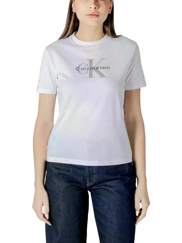 Calvin Klein Logo-print T-shirt - White
