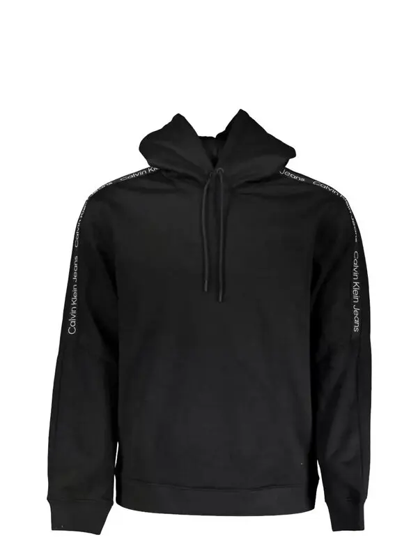 Calvin Klein Logo-tape Hoodie - Black