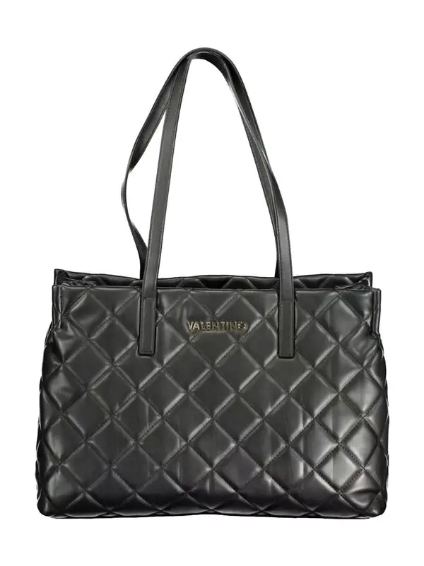 MARIO VALENTINO Quilted Tote Bag - Black