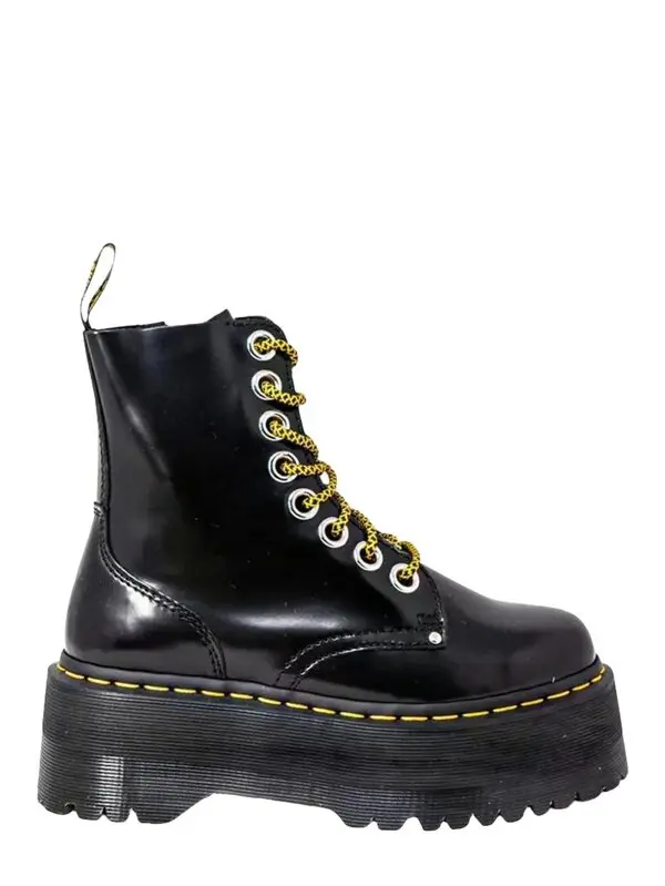Dr. Martens Jadon Max Buttero Platform Combat Boots - Black
