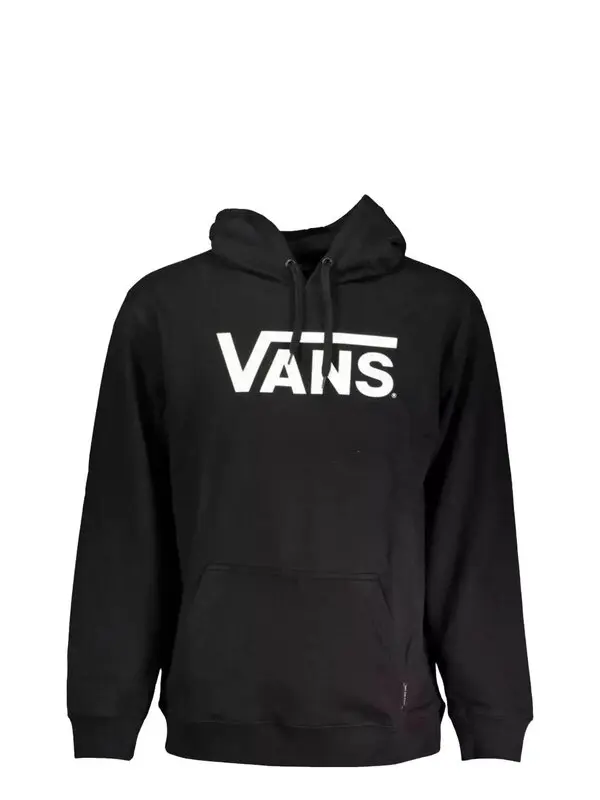 VANS Logo-print Hoodie - Black
