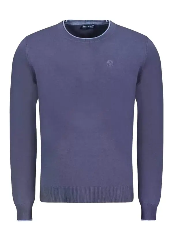 NORTH SAILS Crew-neck Cotton Sweater - Blue