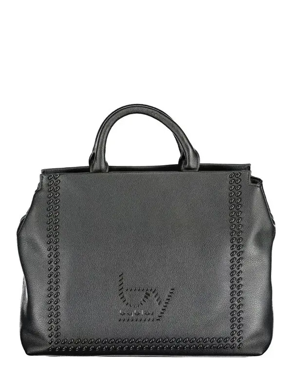 Byblos Stud-embellished Logo Tote - Black