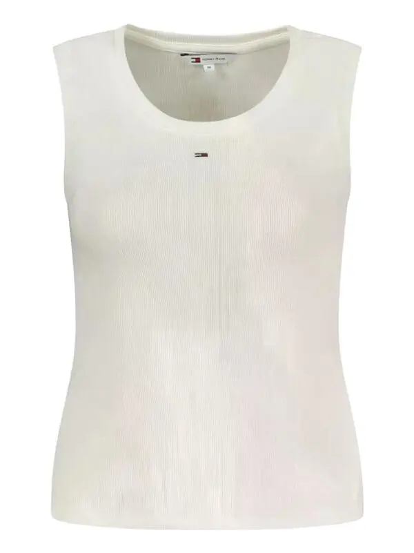 Tommy Hilfiger Ribbed-knit Tank Top - White