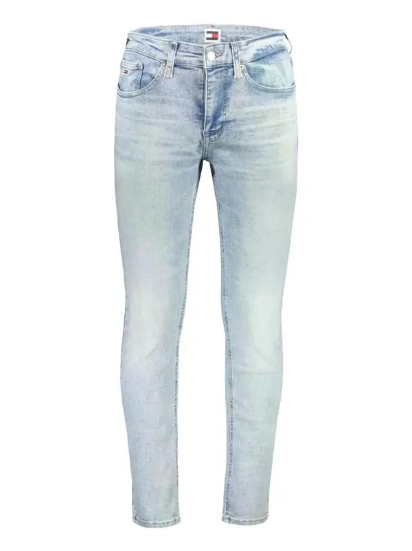 Tommy Hilfiger Faded Skinny-fit Jeans - Blue