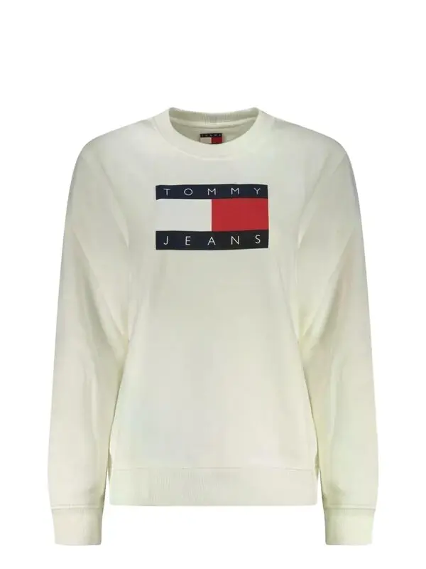 Tommy Hilfiger Logo-print Sweatshirt - White