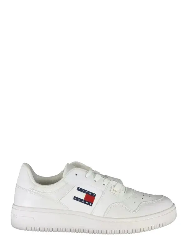 Tommy Hilfiger Perforated Low Top Sneakers - White