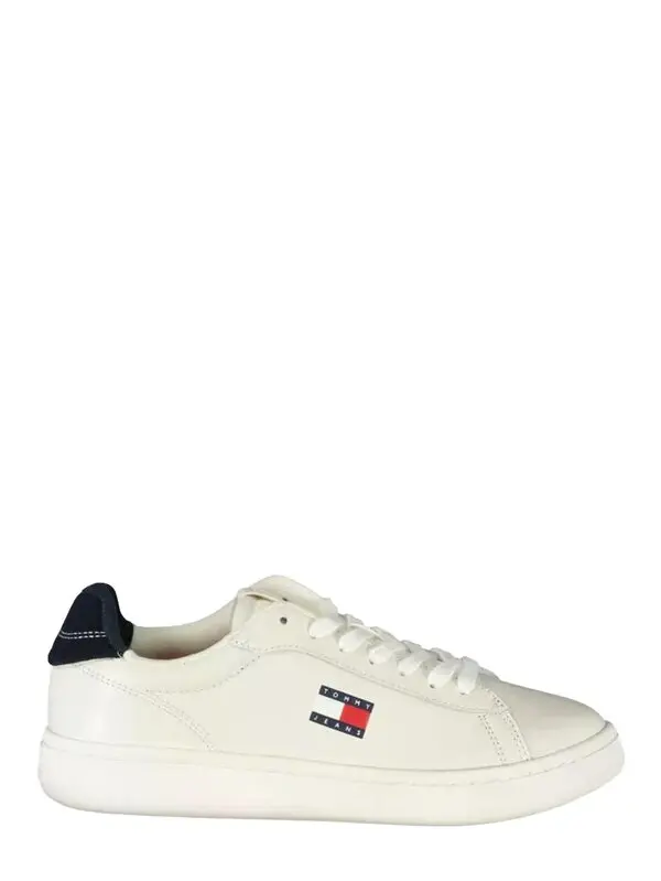 Tommy Hilfiger Archive Court Leather Sneakers - White