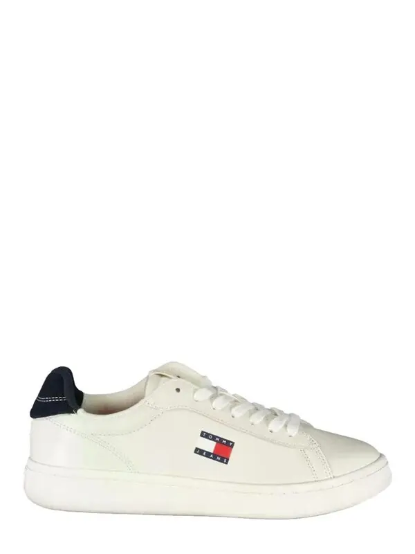 Tommy Hilfiger Archive Court Leather Sneakers - White