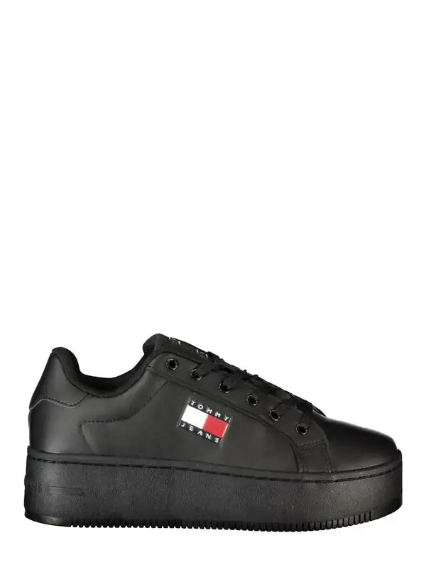 Tommy Hilfiger Logo Sneakers - Black