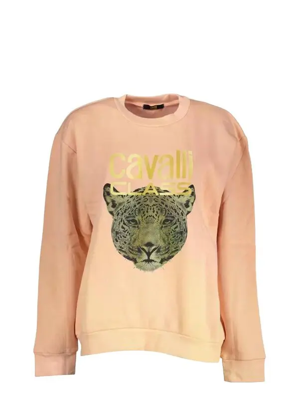 Roberto Cavalli Jaguar-print Sweatshirt - Pink