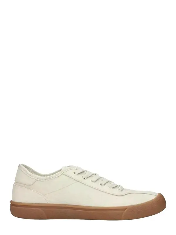 THE ROW Lace-up Canvas Sneakers - Neutrals