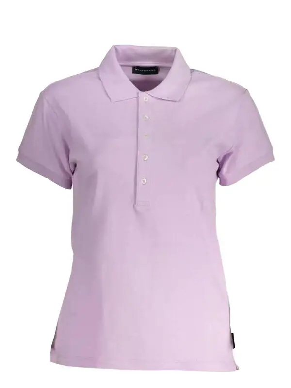 NORTH SAILS Short-sleeve Polo Shirt - Purple