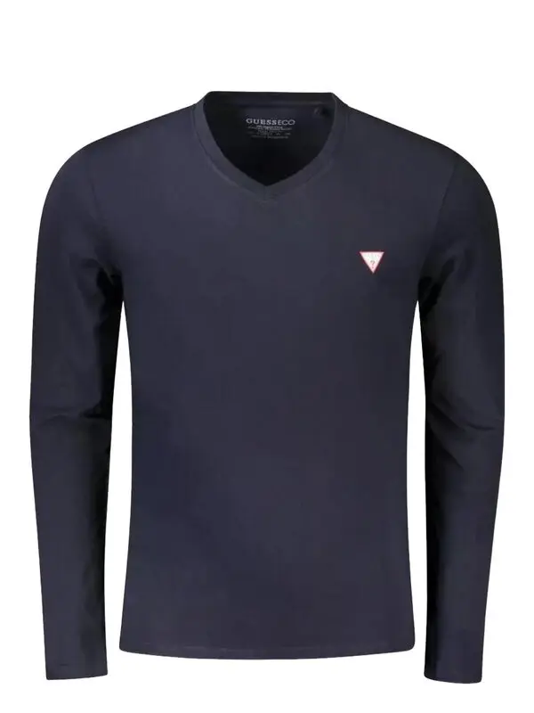 Guess Logo-detail T-shirt - Blue