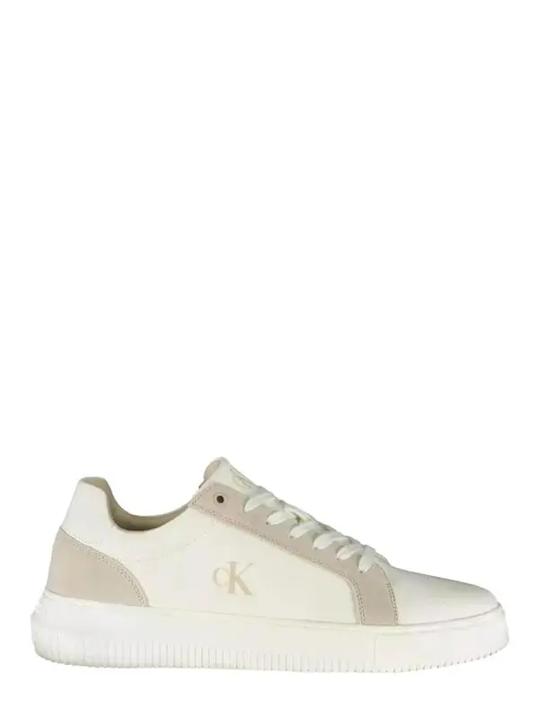 Calvin Klein Panelled Sneakers - Neutrals