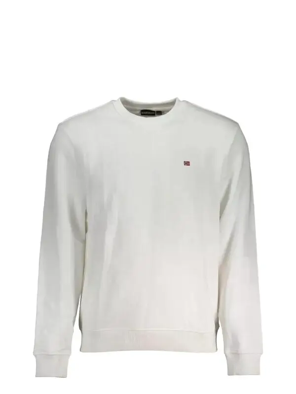 NAPAPIJRI Long-sleeve Crewneck Sweatshirt - White