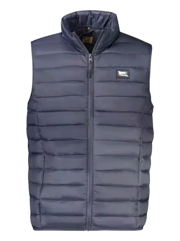 Roberto Cavalli Padded Quilted Gilet - Blue