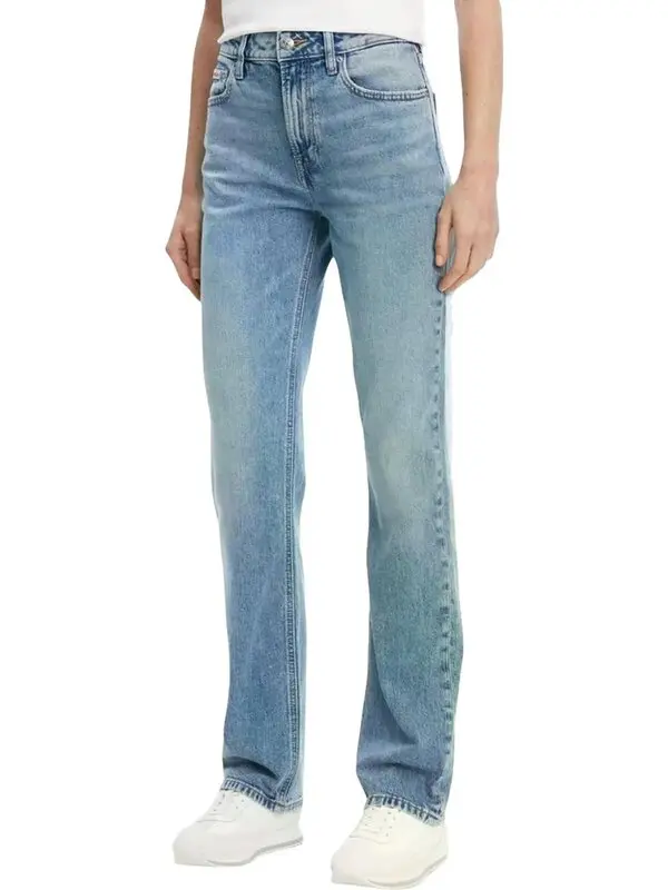 Calvin Klein Logo-patch Jeans - Blue