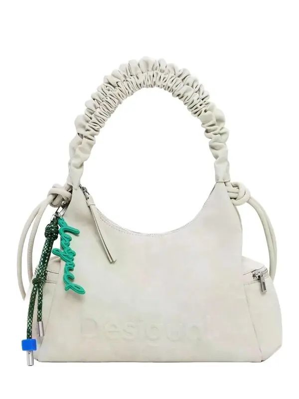 Desigual Logo-embellishment Tote Bag - Neutrals