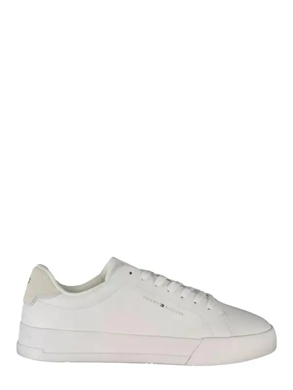 Tommy Hilfiger Logo-print Lace-up Sneakers - White