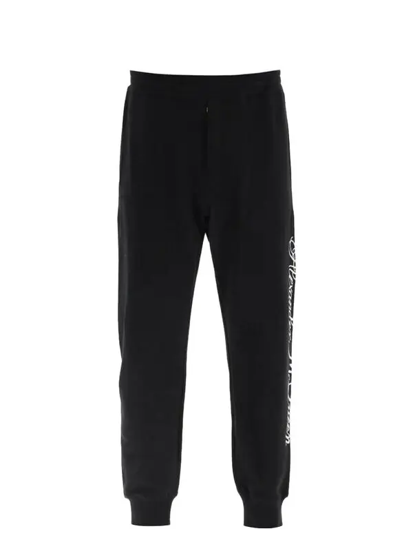 Alexander McQueen Logo-print Track Pants - Black