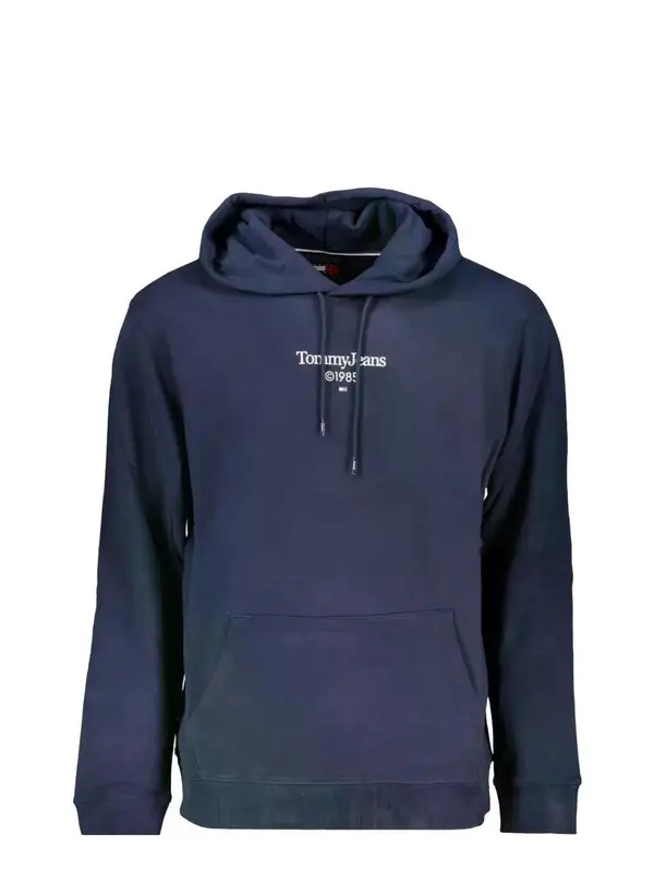 Tommy Hilfiger Logo-print Hoodie - Blue