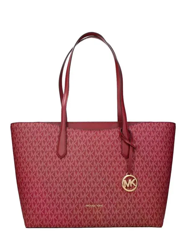 Michael Kors Monogram-print Tote Bag - Red