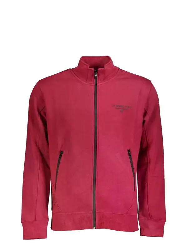 U.S. GRAND Zip-up Sweatshirt - Red