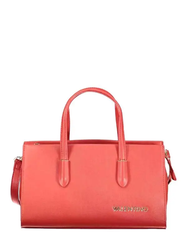 MARIO VALENTINO Logo-appliqué Tote - Red