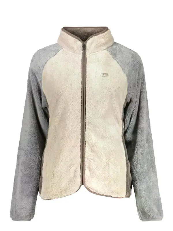 NORWEGIAN RAIN Colour-block Fleece Jacket - Neutrals