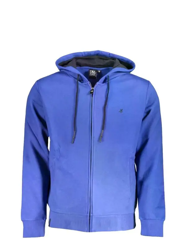 U.S. GRAND Zip-up Hoodie - Blue