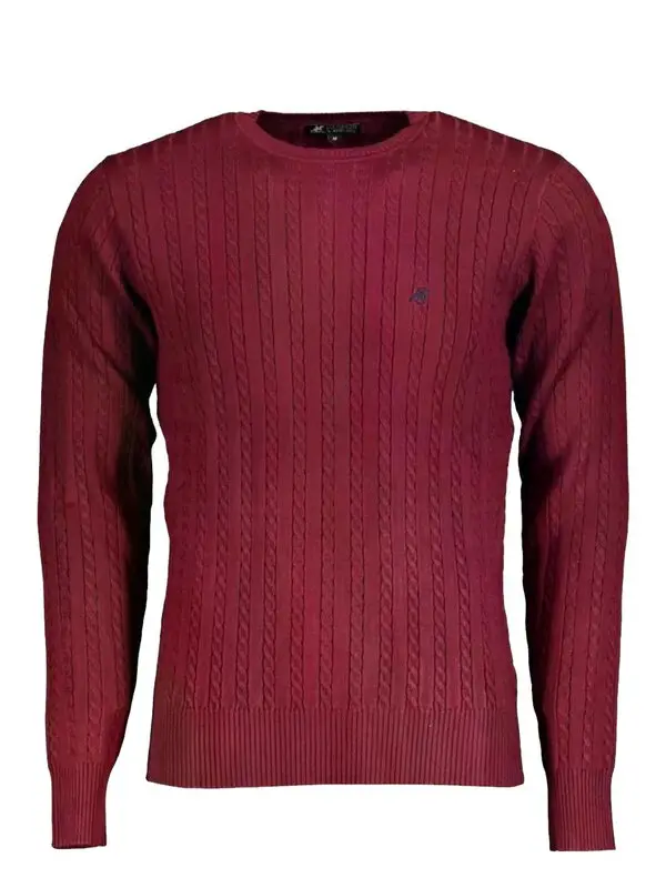 U.S. Grand Cable-knit Sweater - Red