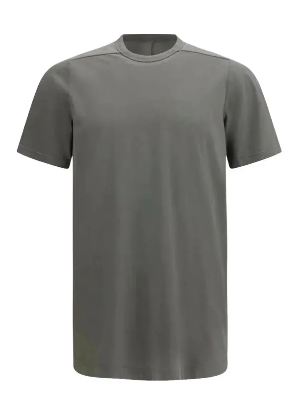 Rick Owens Seam-detail Cotton T-shirt - Grey