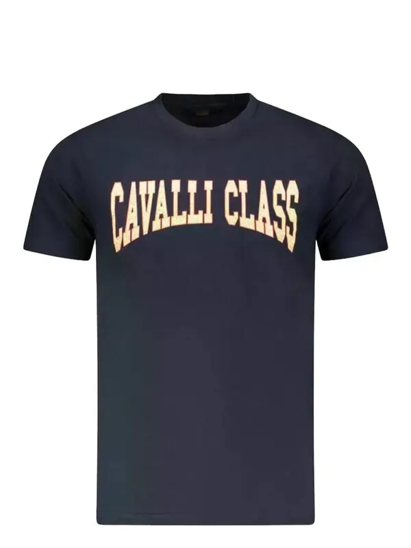 Roberto Cavalli Logo-print T-shirt - Blue