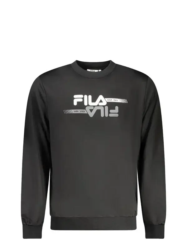 FILA Logo-print Sweatshirt - Black