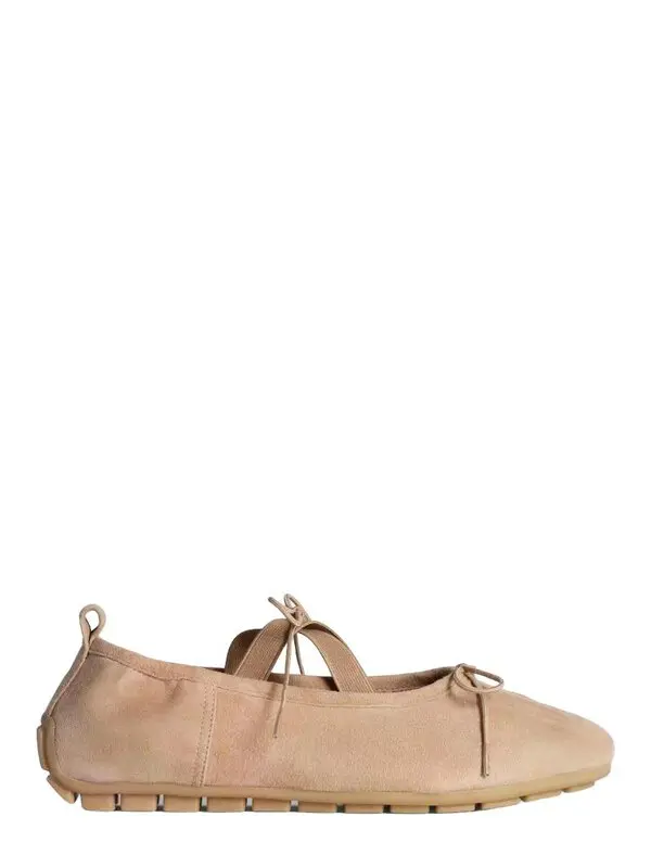 Simone Rocha Elasticated-strap Ballet Flats - Neutrals