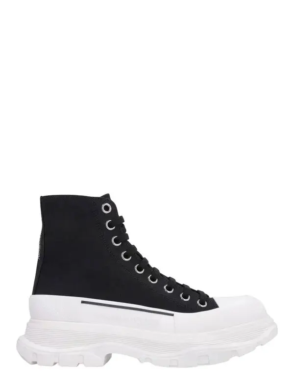 Alexander McQueen Tread Slick High-top Sneakers - Black