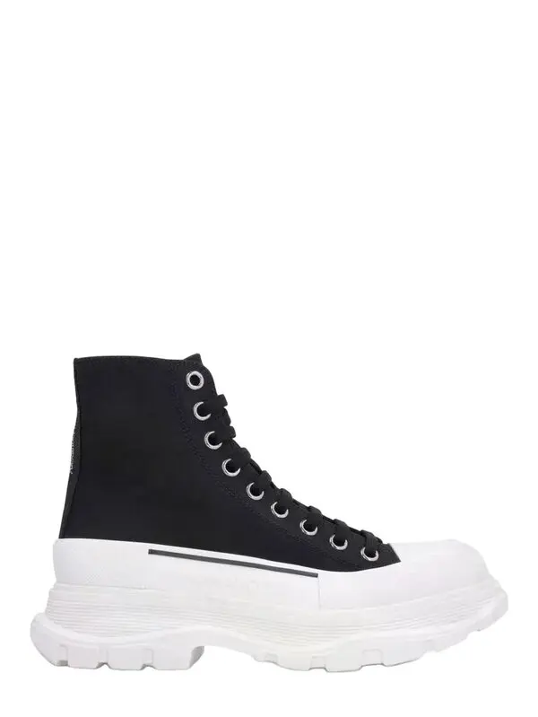 Alexander McQueen Tread Slick High-top Sneakers - Black