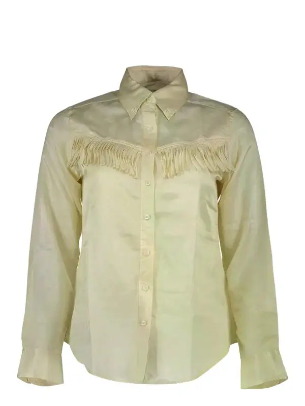 Gant Fringe-trimmed Shirt - Neutrals